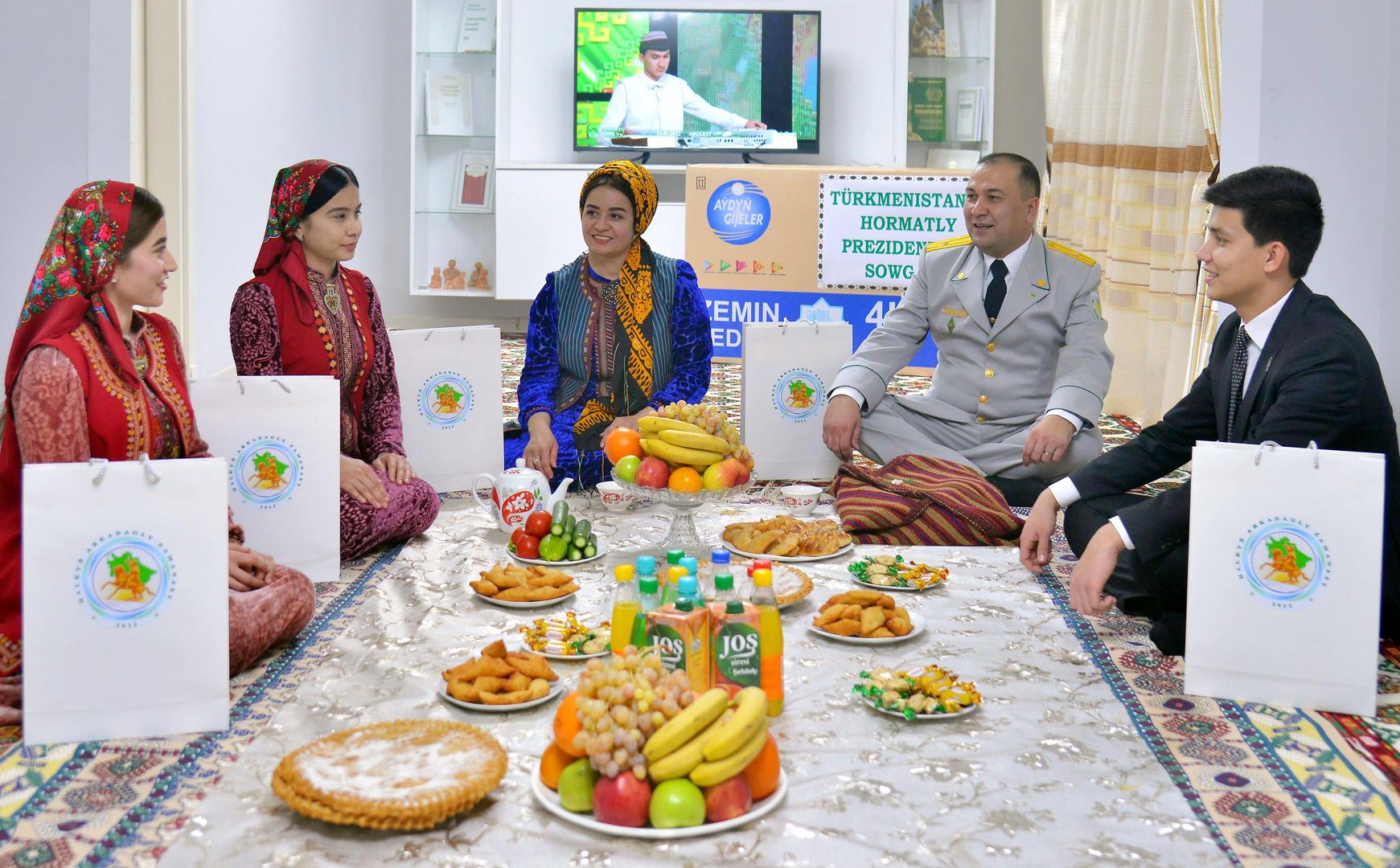 Photoreport: new houses for police officers commissioned in Turkmenabat ...